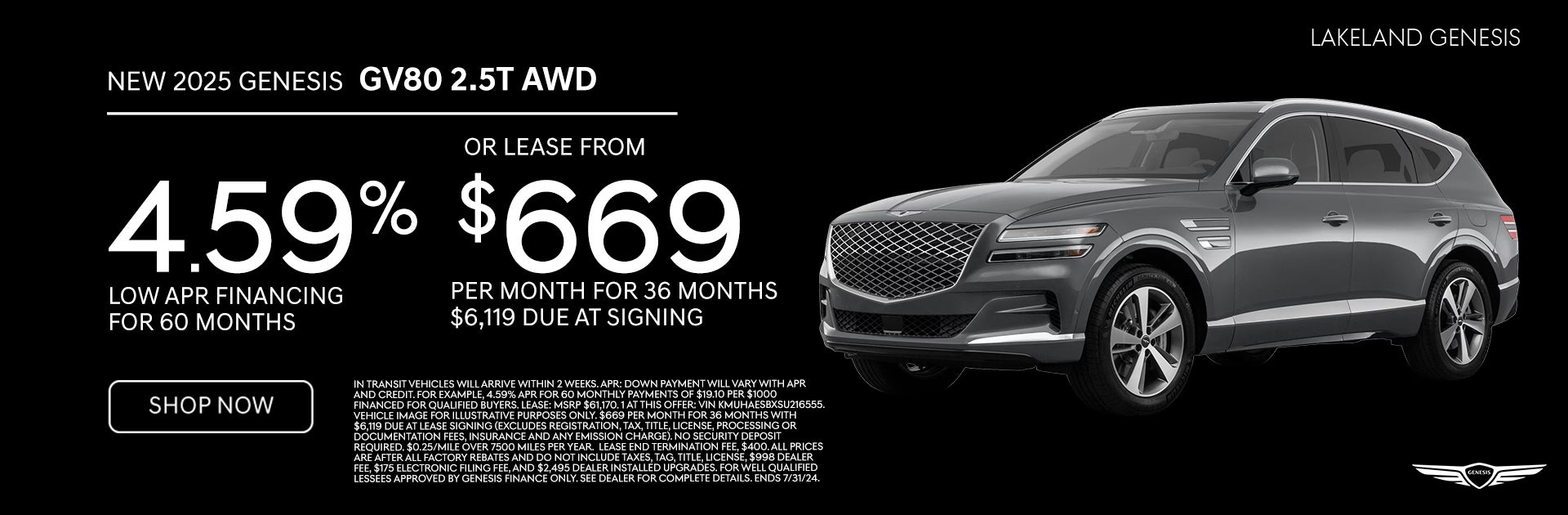 Genesis Dealership in Lakeland FL | Serving Lakeland and Clermont ...